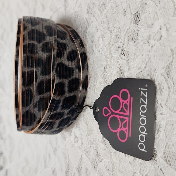 paparazzi | Jewelry | Paparazzi Animal Print Wrap Bracelet | Poshmark